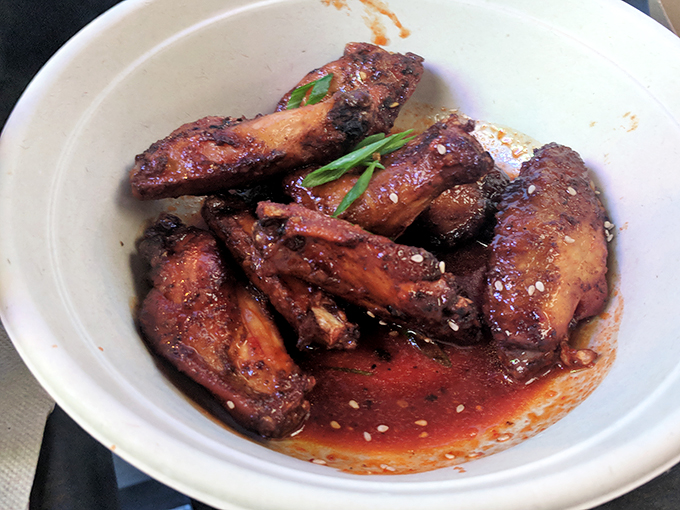 These wings aren't just spicy, they're gossip-worthy! Prepare for a flavor explosion that'll have your taste buds calling their friends.