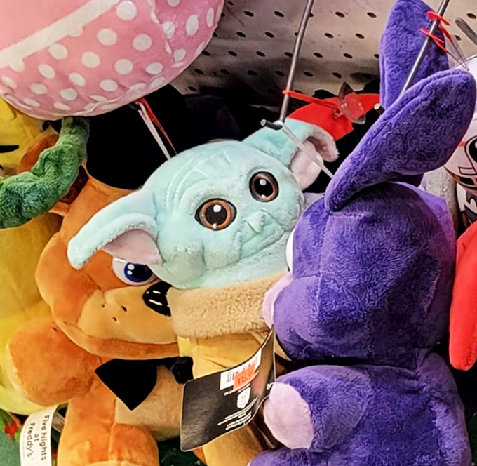 It's a plush menagerie! From Baby Yoda to cuddly crocs, these stuffed pals are ready to bring joy (and possibly take over your couch).