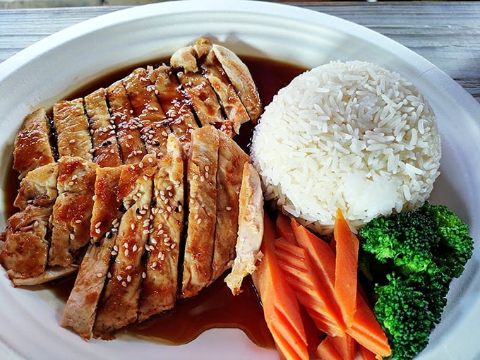 Teriyaki chicken that's more harmonious than a barbershop quartet. It's a symphony of sweet and savory that will have you singing its praises.