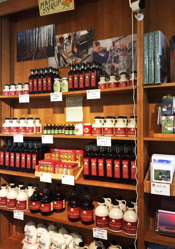 Maple syrup heaven! It's like someone bottled Vermont's essence, minus the freezing winters and occasional moose encounters.