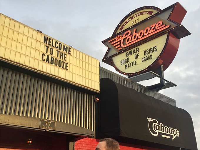 The Cabooze: Where the marquee is as eclectic as your aunt's record collection, and twice as fun!