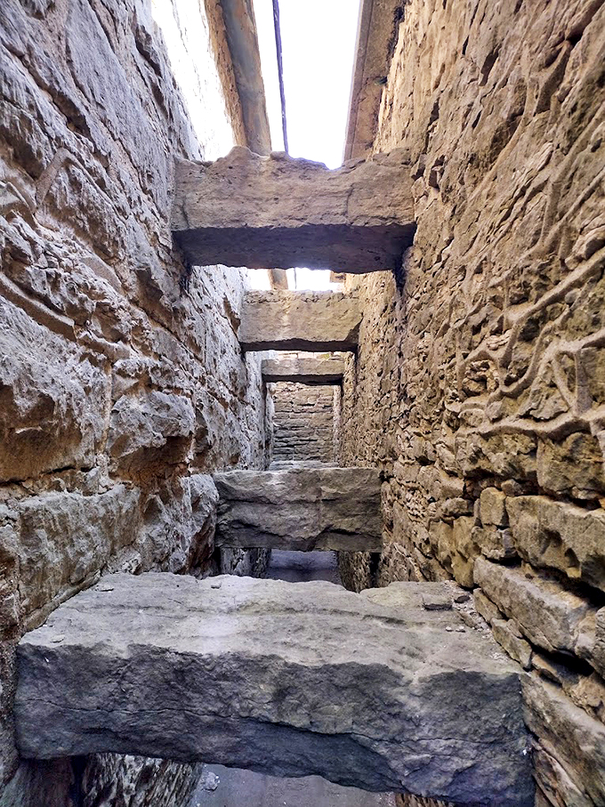 Fort Wayne stands sentinel, its stone walls guarding secrets of battles past—and perhaps a few spectral soldiers.