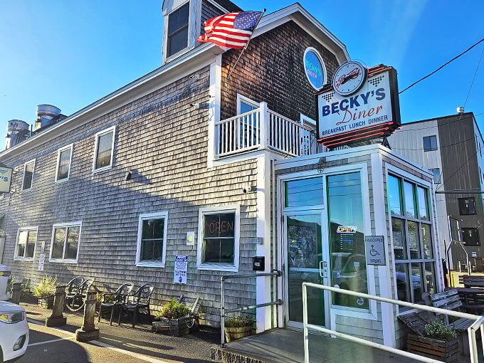 Becky's Diner: Where the waterfront views are as fresh as the seafood. This Portland icon has been keeping it real since before "keeping it real" was cool.