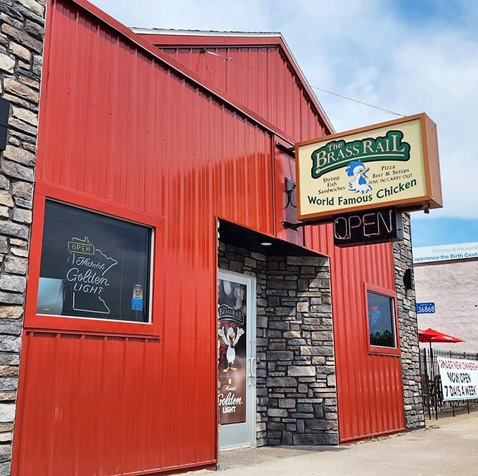 The Brass Rail: Small town, big flavors! This place is serving up portions so generous, you might need a doggy bag for your doggy bag.