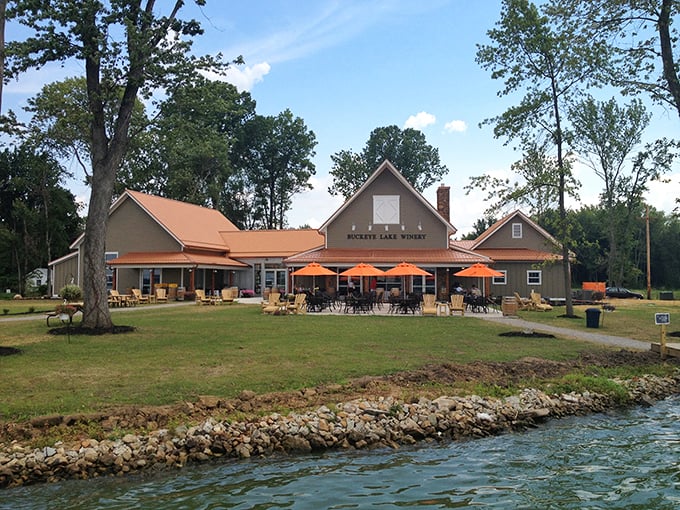 Lake views and cork screws &ndash; Buckeye Lake Winery combines Ohio's natural beauty with its grape-growing prowess.