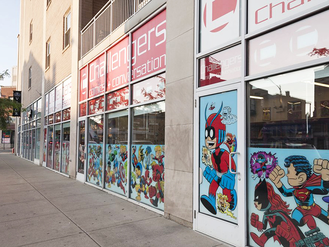 Pow! This comic book wonderland is like the Justice League of stores, uniting superheroes and superfans in a kaleidoscope of awesomeness.