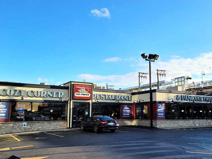 Where 'cozy' meets 'colossal'! Cozy Corner's menu is thicker than War and Peace, with portions to match. Bring your appetite and sense of adventure!