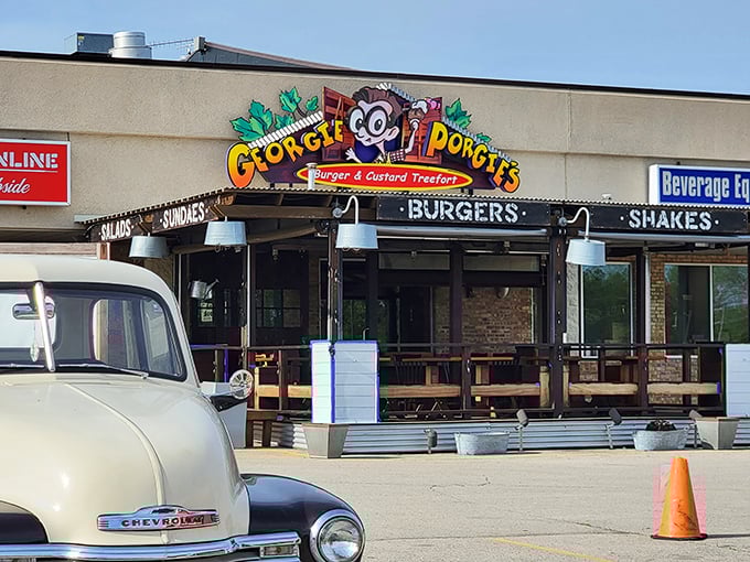 Georgie Porgie's: Where custard meets whimsy. It's like Willy Wonka decided to open a frozen dessert shop!