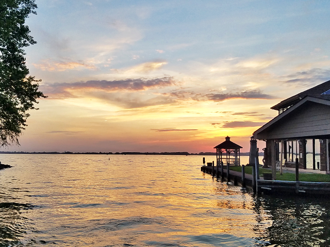 Island-hopping, Ohio style! Indian Lake's scattered landmasses offer mini-adventures for the curious explorer. 