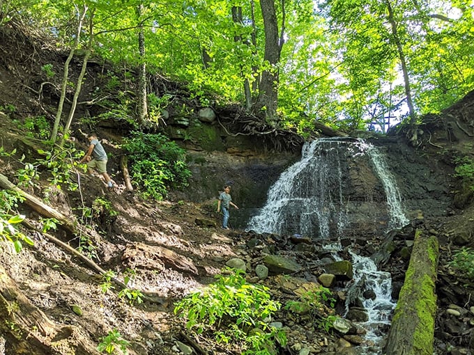 Rock climber's paradise or nature's playground? Why not both! These cliffs are begging to be conquered.
