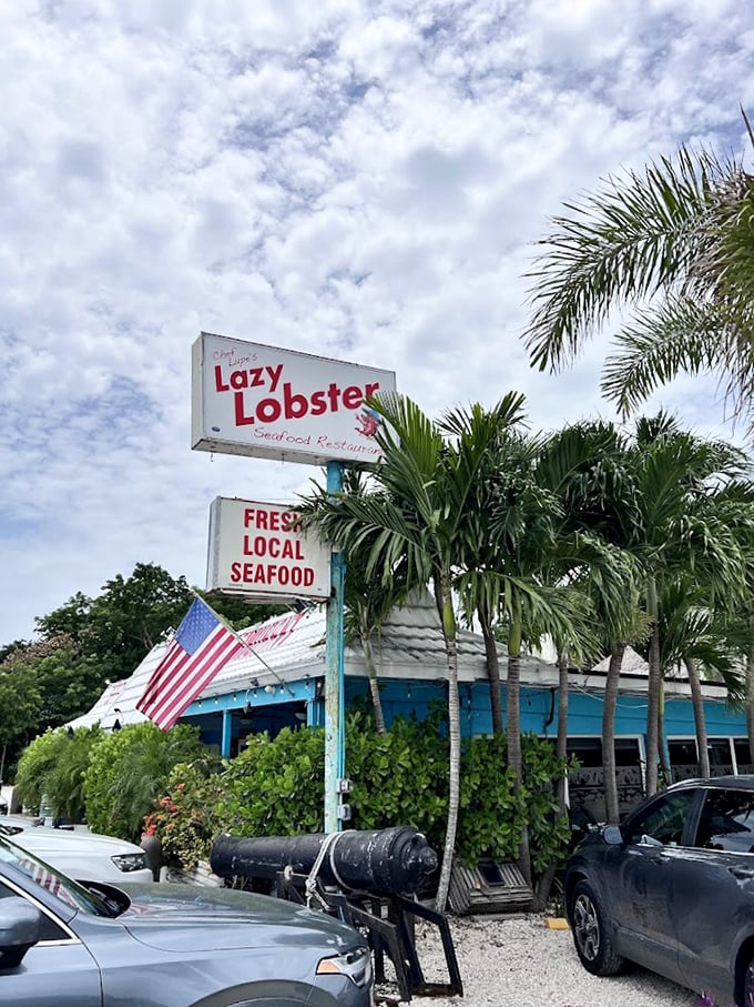 Lazy Lobster: Where the only thing working hard is your appetite. Key Largo's crustacean sensation is anything but sluggish!