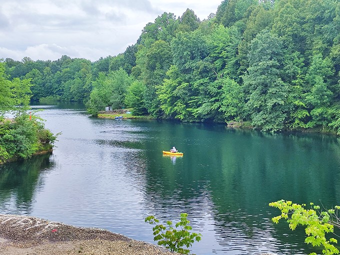 Mother Nature's Tetris: Nelson Kennedy Ledges' stacked boulders create a playground for the young at heart. Watch your step, Indiana Jones!