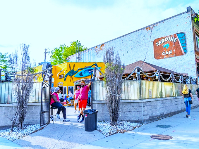 Don't let the name fool you &ndash; there's plenty of elbow room for fun in this Green Bay gem.