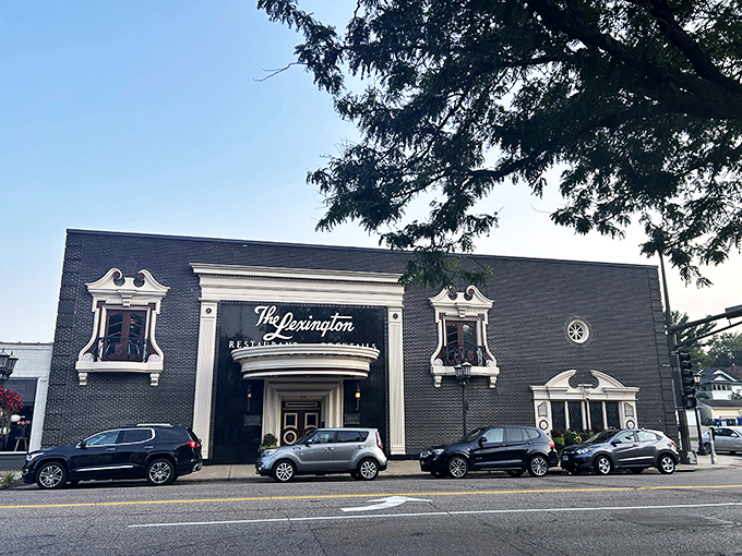 Classic on the outside, timeless on the inside. It's where Don Draper would take his clients today.