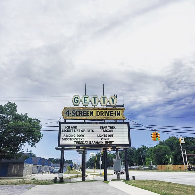 Movie night, supersized! With four screens to choose from, the Getty turns every visit into a cinematic choose-your-own-adventure. Photo credit: Jon Schulte