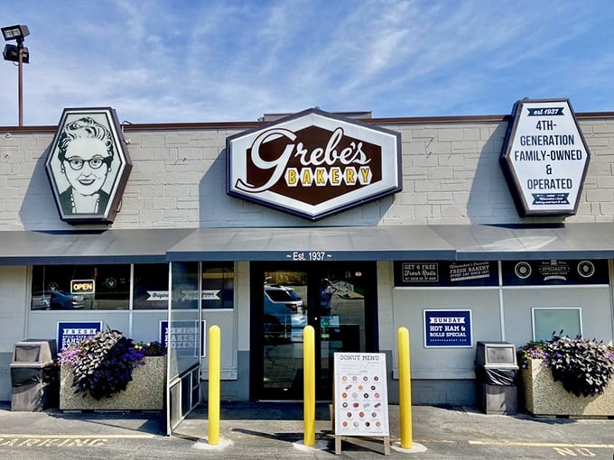 Family-owned since FDR was in office, Grebe's is proof that some things, like perfectly frosted donuts, never go out of style.