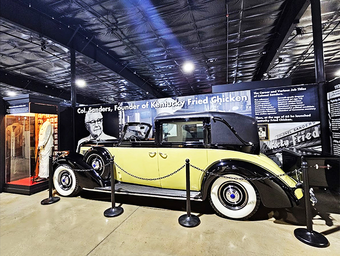 From the Colonel's classic to Hollywood heroes, this museum's got more stars than a drive-in movie theater.