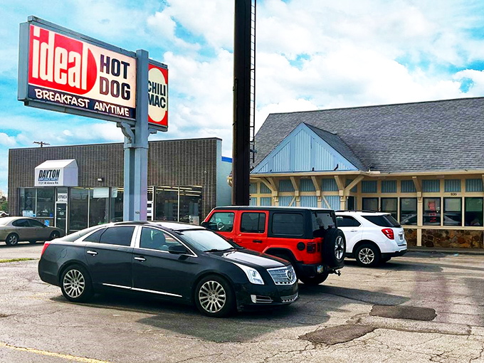 Rise and shine, Toledo! Ideal Hot Dog's breakfast spread is the stuff morning dreams are made of.