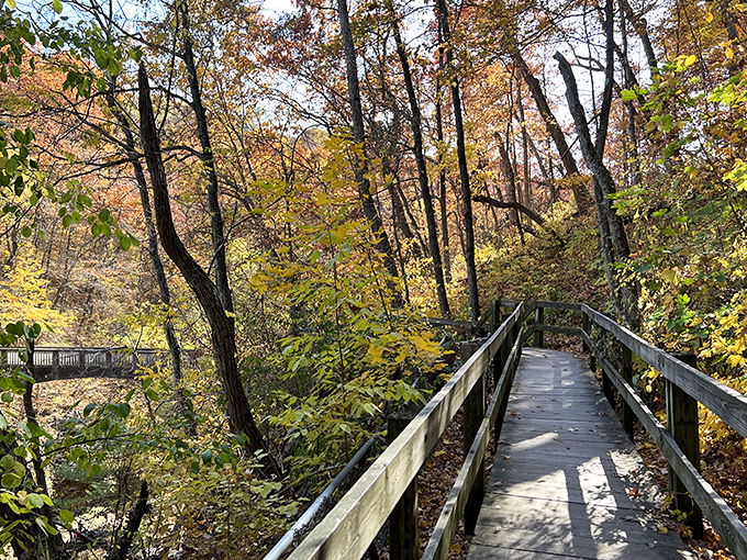 "Stairway to heaven or descent into beauty? Either way, Matthiessen's trails promise an adventure worthy of Indiana Jones."