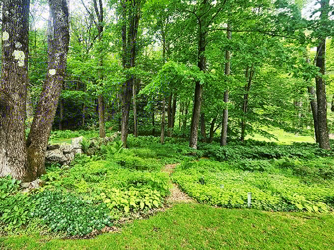 McLaughlin Garden boasts more varieties than Baskin-Robbins has flavors. Resist the urge to roll in the flowerbeds &ndash; it's frowned upon.