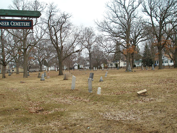 Simplicity speaks volumes. No grand monuments here, just humble markers that whisper stories of the everyday heroes who built this community.