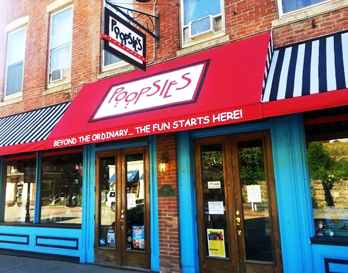 Galena's giggle factory! This place is serving up more fun than a barrel of monkeys... and they probably have those too.