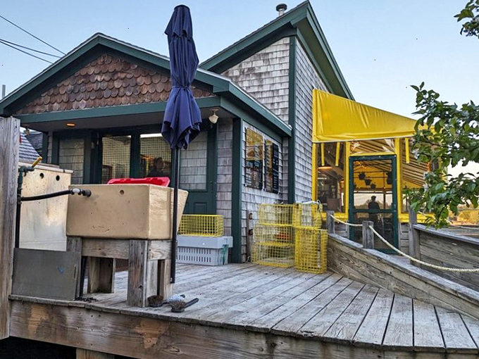 Dining with a view at Thurston's. It's like a front-row seat to nature's best show, with lobster as the headliner.