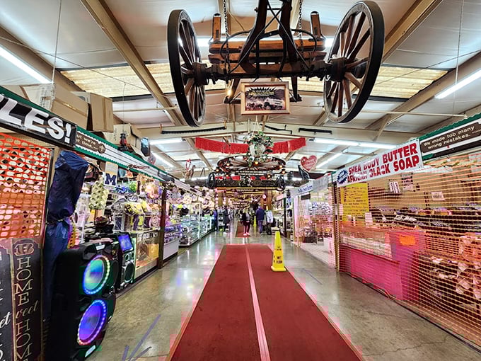 Step right up! Trader's World's interior is a carnival of commerce, where every aisle promises a new adventure in retail therapy.