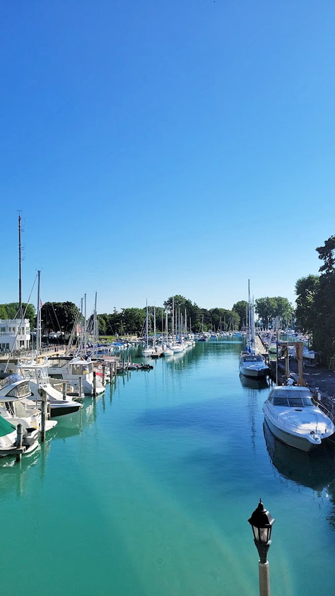 Yacht rock paradise: This marina scene is so picturesque, it could inspire Christopher Cross to write "Sailing" all over again.