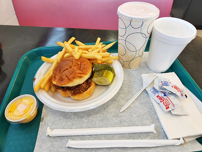 Burger bliss meets milkshake magic. It's a combo that would make the Fonz give two thumbs up.