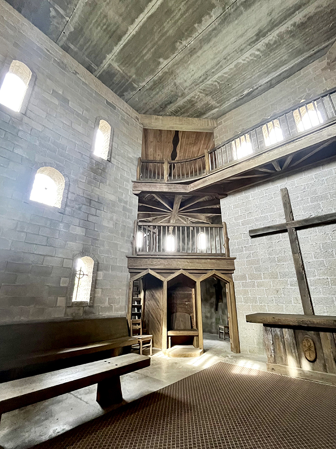Holy architecture, Batman! This chapel gives new meaning to "praying for good weather" during your Florida vacation.