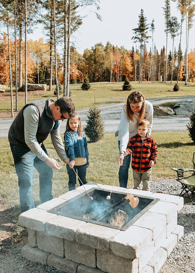 Camping with a view and a roof! Moose Creek RV Resort offers the best of both worlds – nature's beauty and the comfort of not having to pitch your own tent.