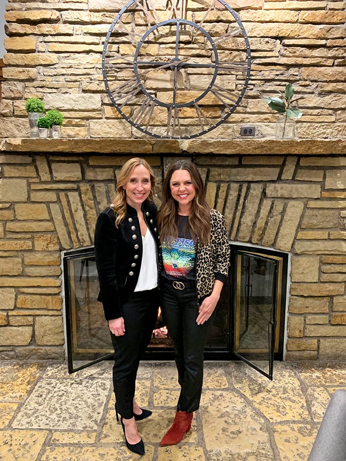 The fireplace that launched a thousand s'mores. This cozy corner could turn even the most ardent city slicker into a nature enthusiast.