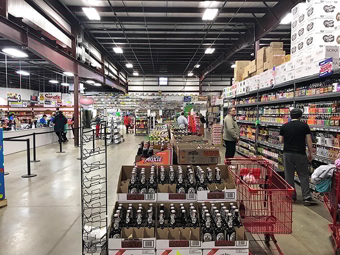 Candy Land meets Costco! The sheer scale of this sweet emporium will have your inner child doing backflips.