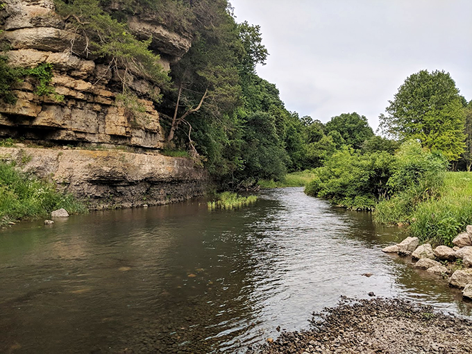 "Mother Nature's lazy river." The gentle flow of the Apple River is like a soothing lullaby, minus the risk of falling asleep and floating away.