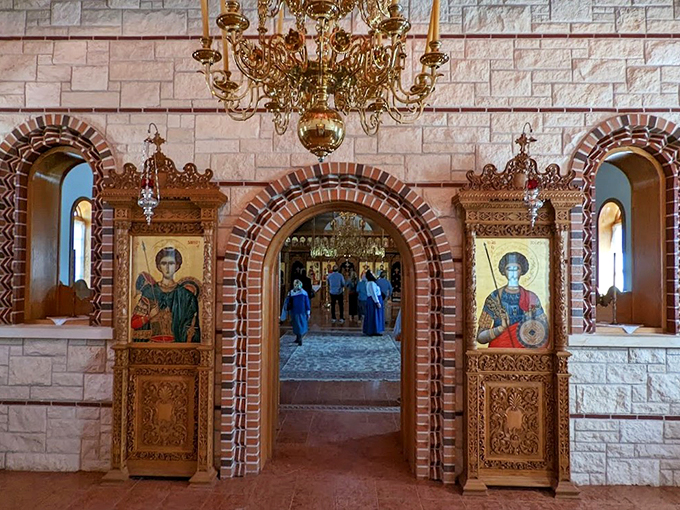 Wander through these arches and you might forget you're in Arizona. Until a cactus wren reminds you with its desert serenade.