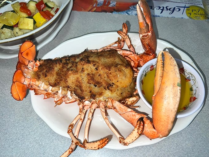 When a lobster gets dressed up for dinner, this is what excellence looks like. Pure Maine magic on a plate.