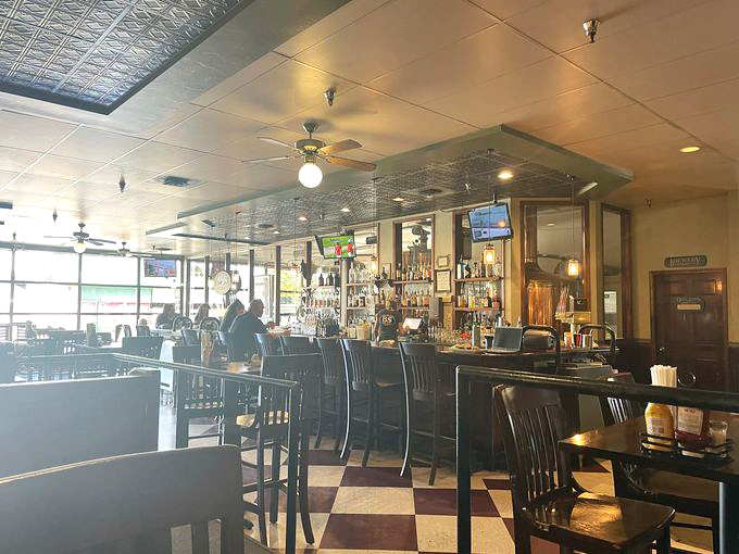 Pull up a chair at the bar of dreams. It's like Cheers, but with better beer and fewer Boston accents. Photo credit: Photo credit: AKI SEPER (Cupcake and Cornbread)