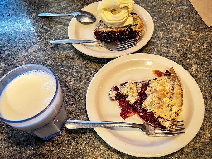 Berry nice to meet you! These pies are proof that sometimes the best things in life come in pairs. Double the deliciousness, double the fun. Photo credit: James Edmunds