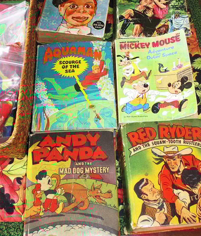 From Charlie McCarthy to Tarzan, these vintage books tell tales of childhood adventures from decades past.