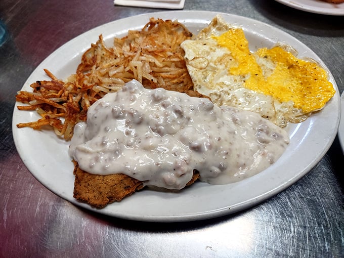 Breakfast of champions? More like breakfast of food-loving superheroes. This plate could power you through a marathon... or a Netflix binge.