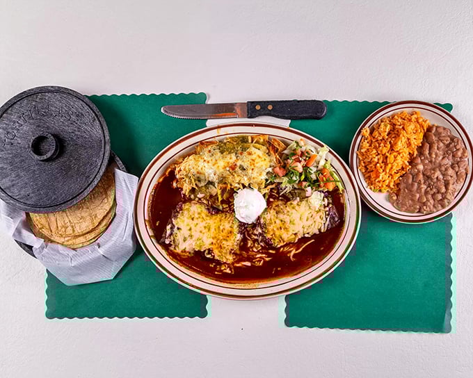 A masterpiece of marinated meat that would make any carnivore weak in the knees, served with perfectly golden potatoes.