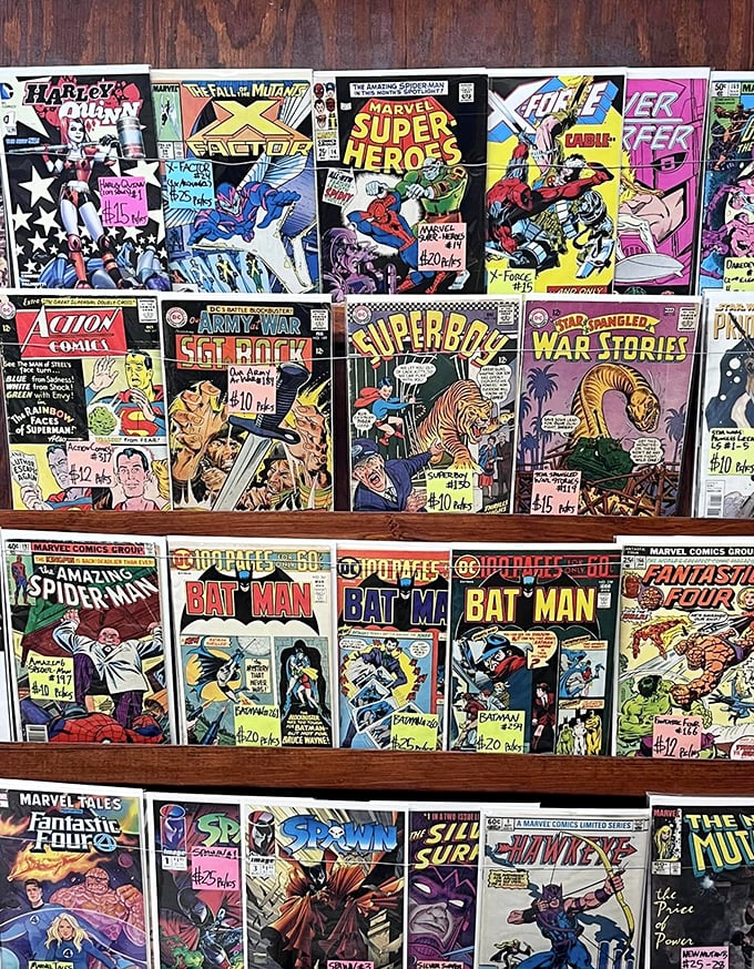 From Batman to Spider-Man, these classic comic covers tell stories of simpler times when heroes wore capes.