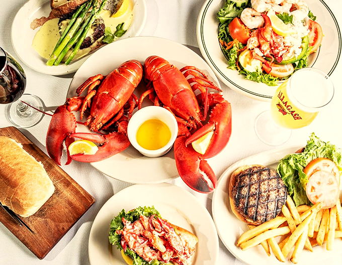 A feast fit for Neptune himself &ndash; fresh lobster, steak, and salads that make you wonder why you'd eat anywhere else.