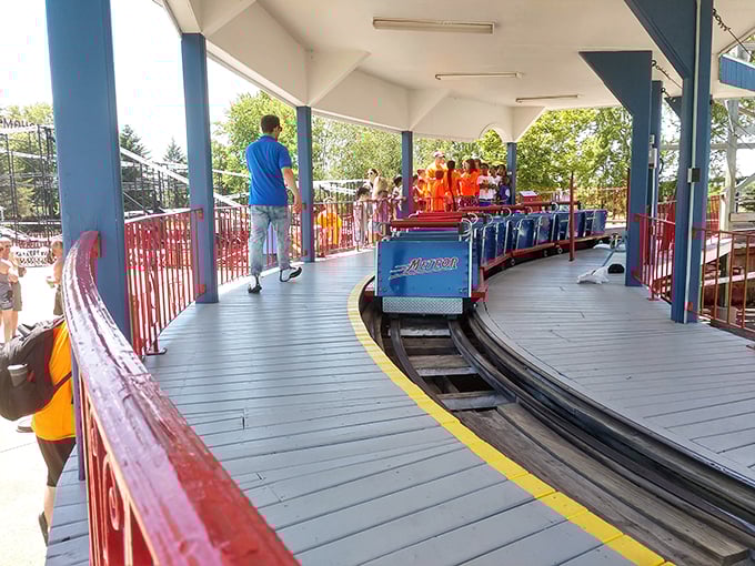 Where customer service meets time travel. These friendly faces are your guides to a day of vintage thrills and family fun.