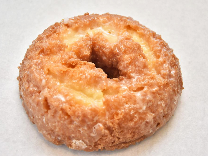 Simple perfection in ring form &ndash; the little black dress of the donut world, dressed up in crystalline glaze. 