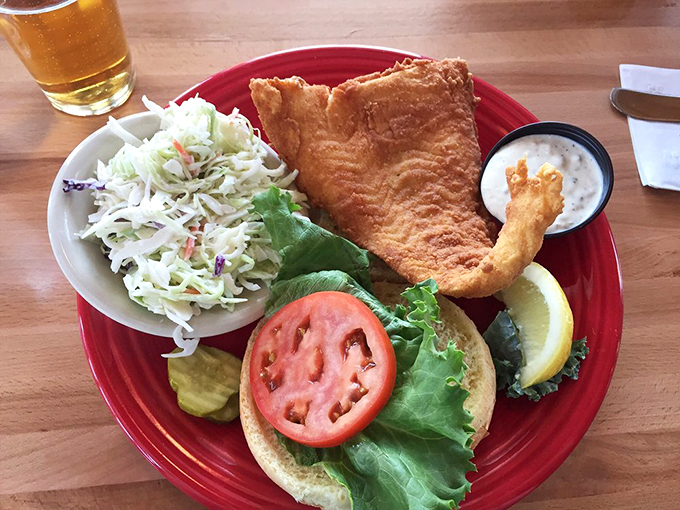 The sandwich that launched a thousand ships… or at least a few fishing boats. This haddock creation is so good, it might make you consider a life at sea.