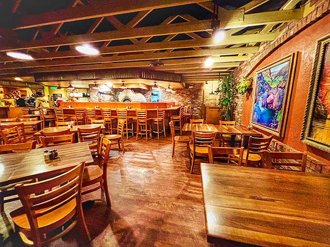 Where rustic meets cozy: Fat Olives' interior feels like a warm hug from your Italian nonna, if she lived in Arizona.