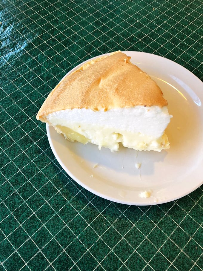 Pucker up, buttercup! This Lemon Sour Cream Pie is the zesty superstar that'll make your taste buds do the cha-cha. Photo credit: Charles O.