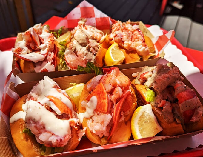 A lobster roll flight that makes wine tastings jealous &ndash; because sometimes one perfect roll just isn't enough.